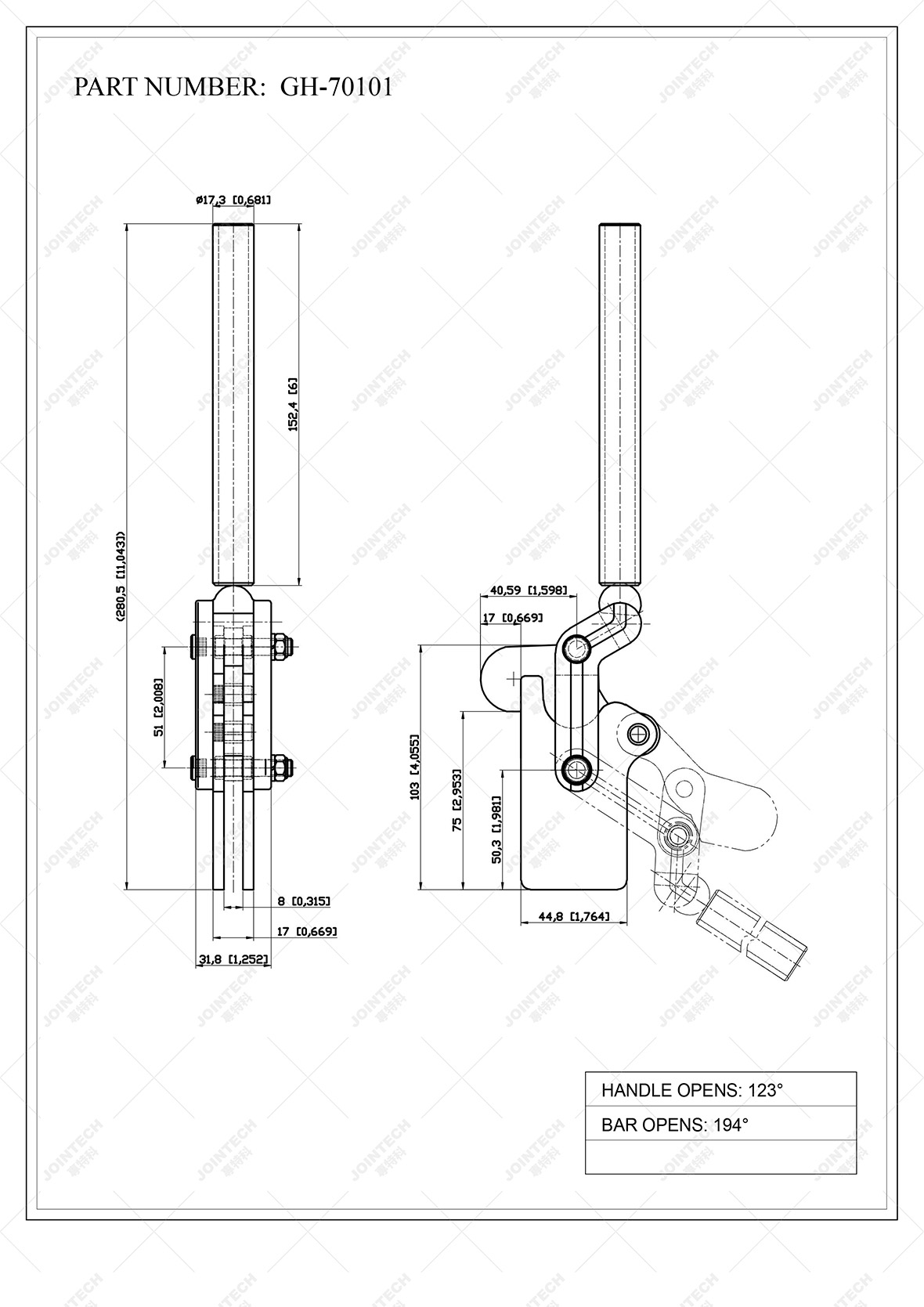 Heavy Duty Weldable Toggle Clamp Use on Automobile Industry - Buy ...