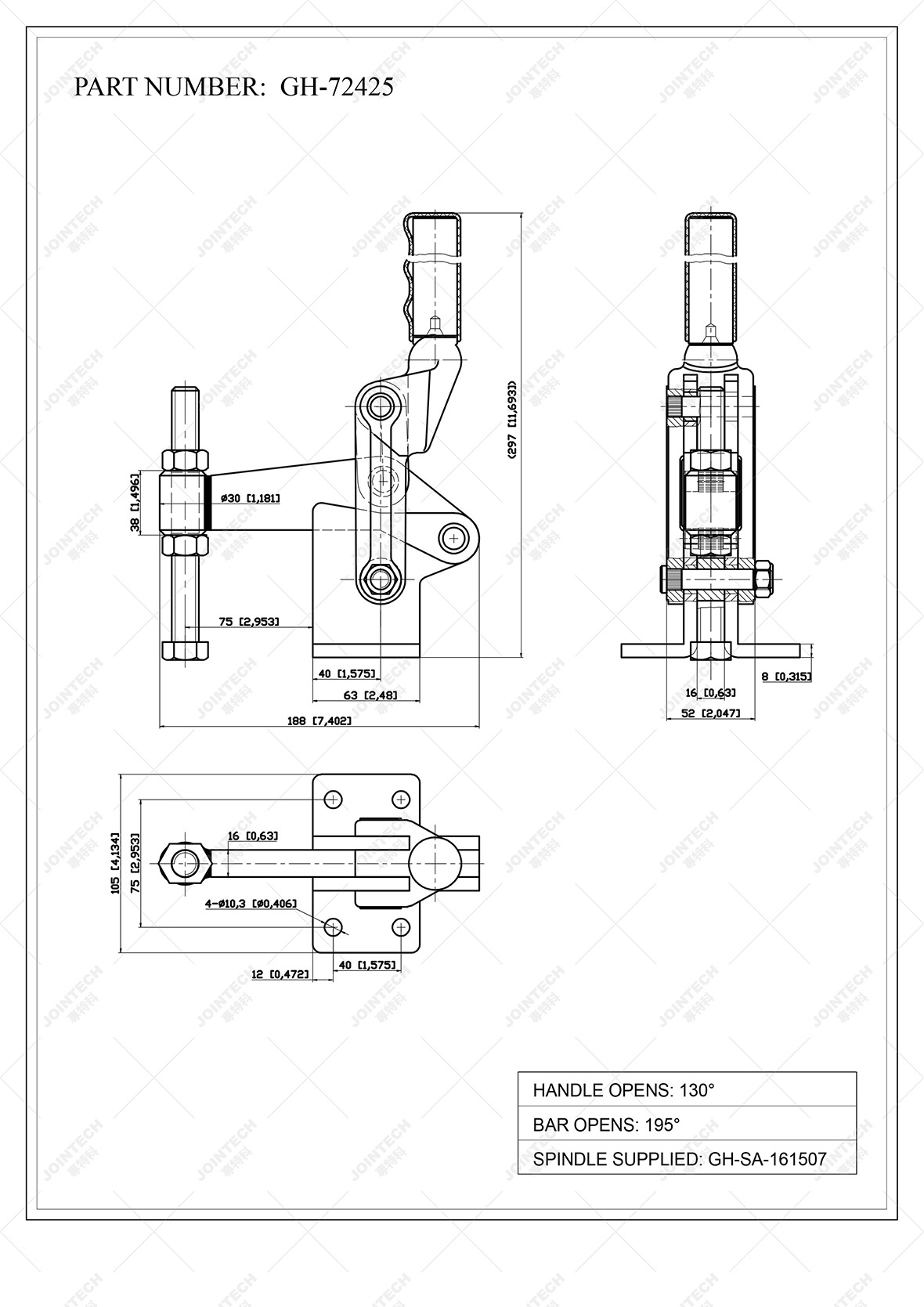 Heavy Duty Toggle Clamp Use For Welding Fittings - Buy Destaco Heavy ...