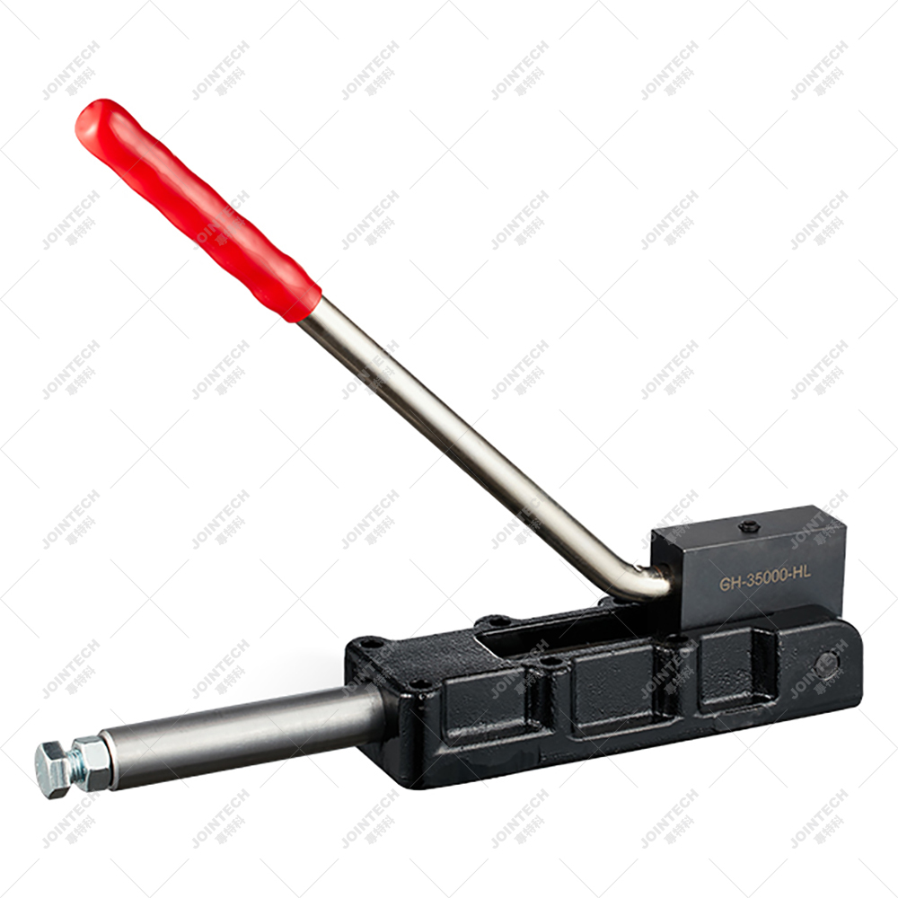Large Holding Capacity Ductile Iron Base Plunger Stroke Push Pull Clamp ...
